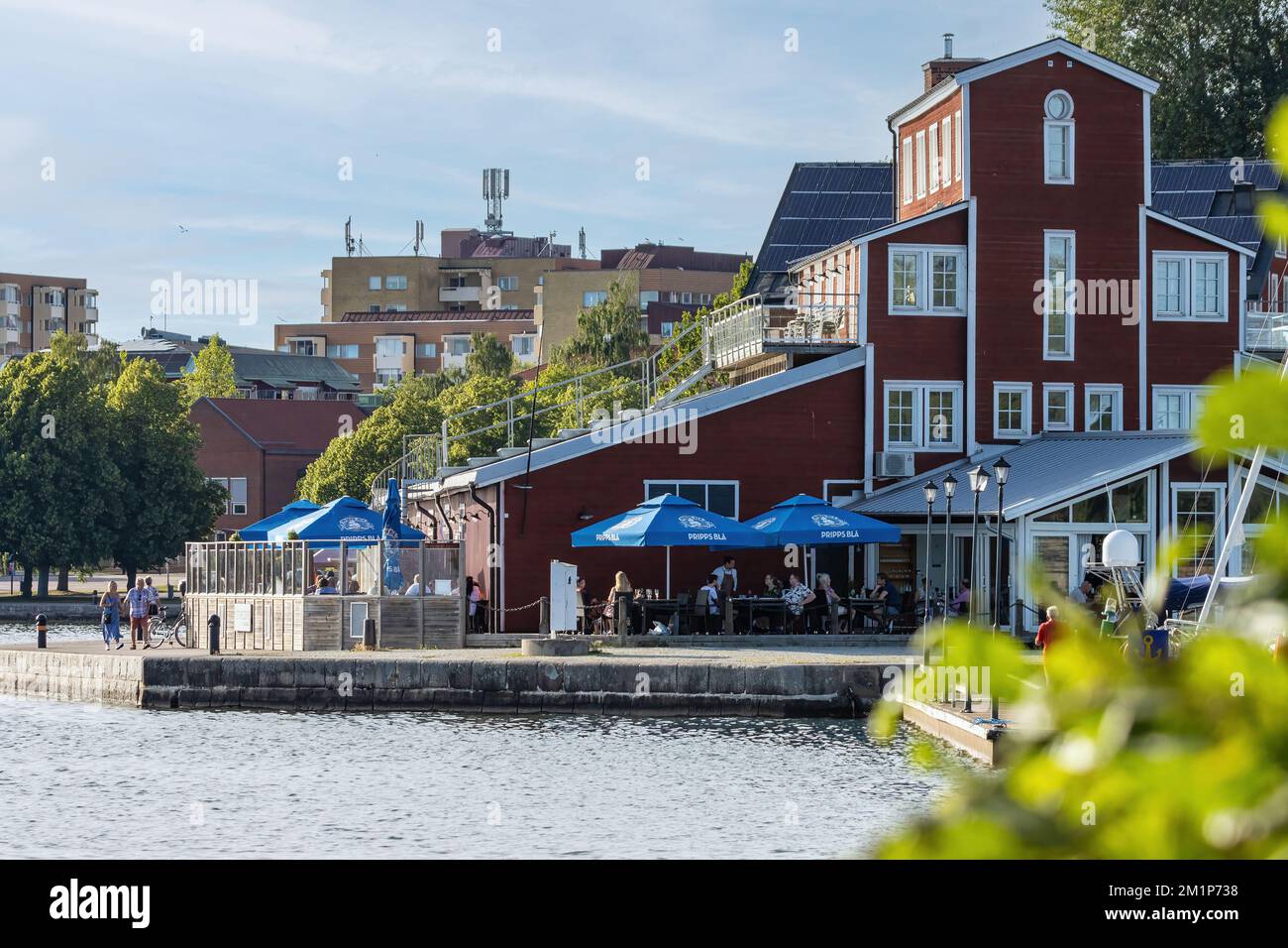 Museum café at the city lake hi-res stock photography and images - Alamy