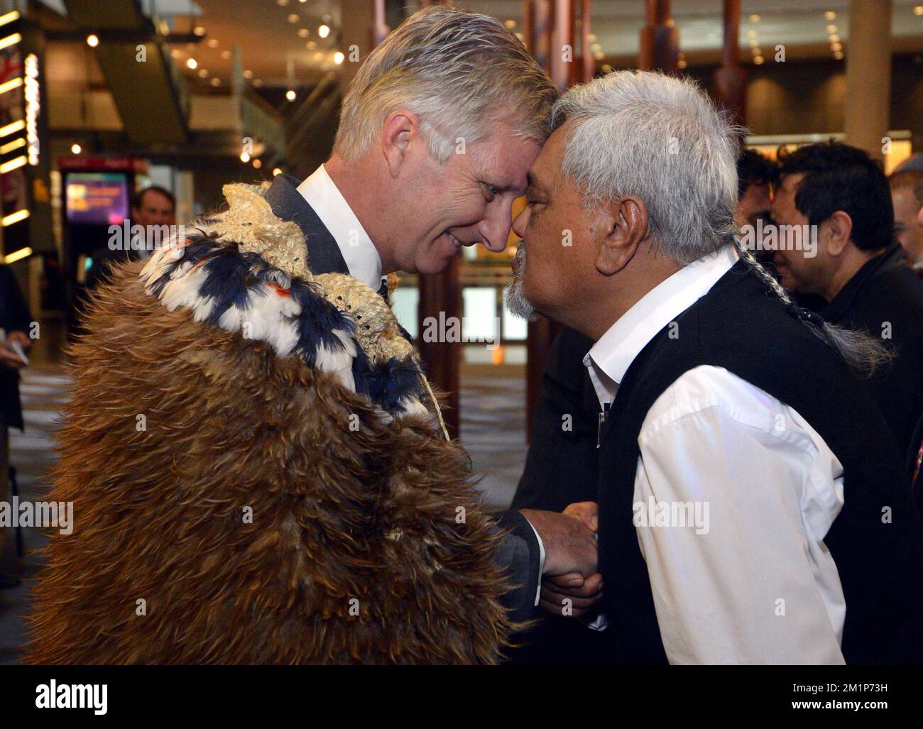 Hongi new zealand hi-res stock photography and images - Alamy