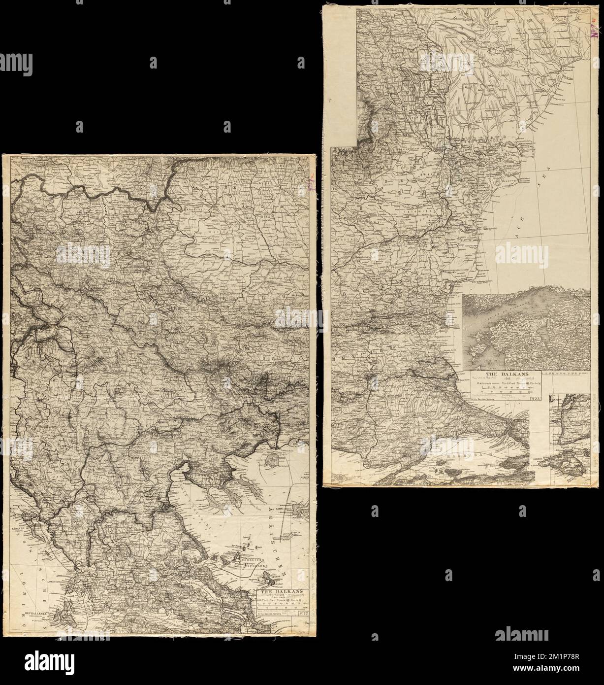 The Balkans , Balkan Peninsula, Maps Norman B. Leventhal Map Center ...