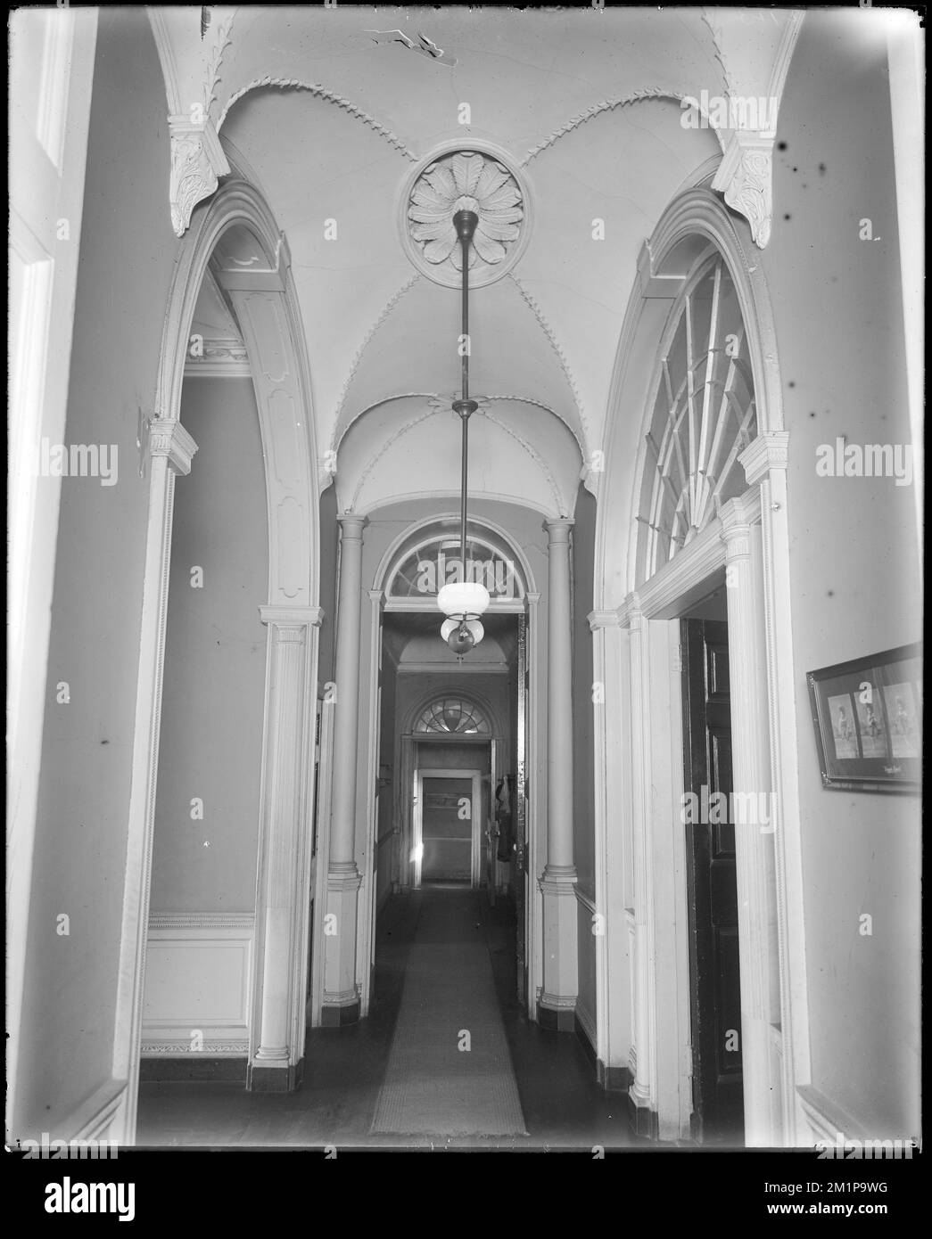 Baltimore, Maryland, Charles Carroll estate, hall , Houses, Interiors ...