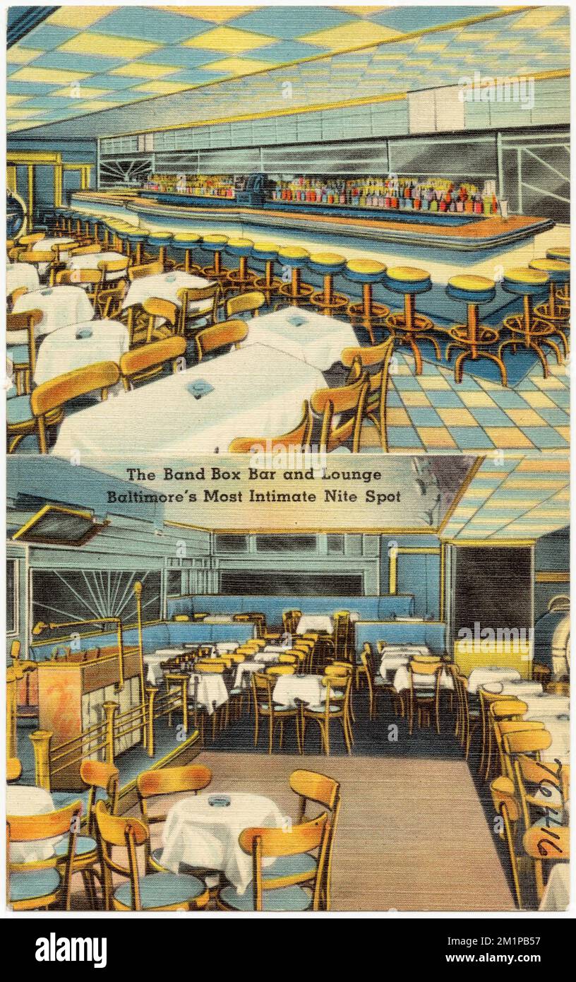 The Band Box Bar and Lounge, Baltimore's most intimate nite spot , Bars ...
