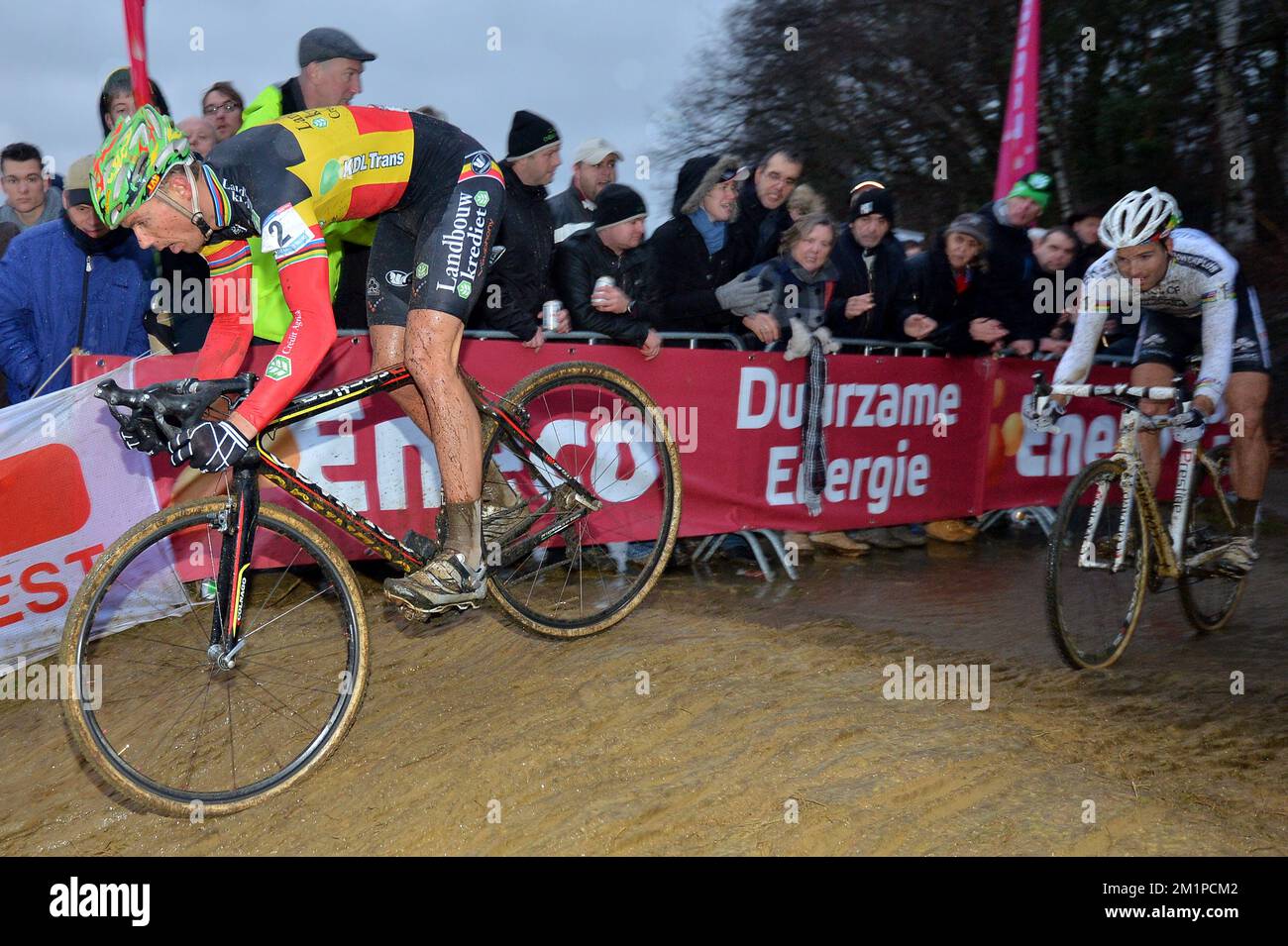 20121226 - HEUSDEN-ZOLDER, BELGIUM: Belgian Sven Nys and Belgian Niels ...
