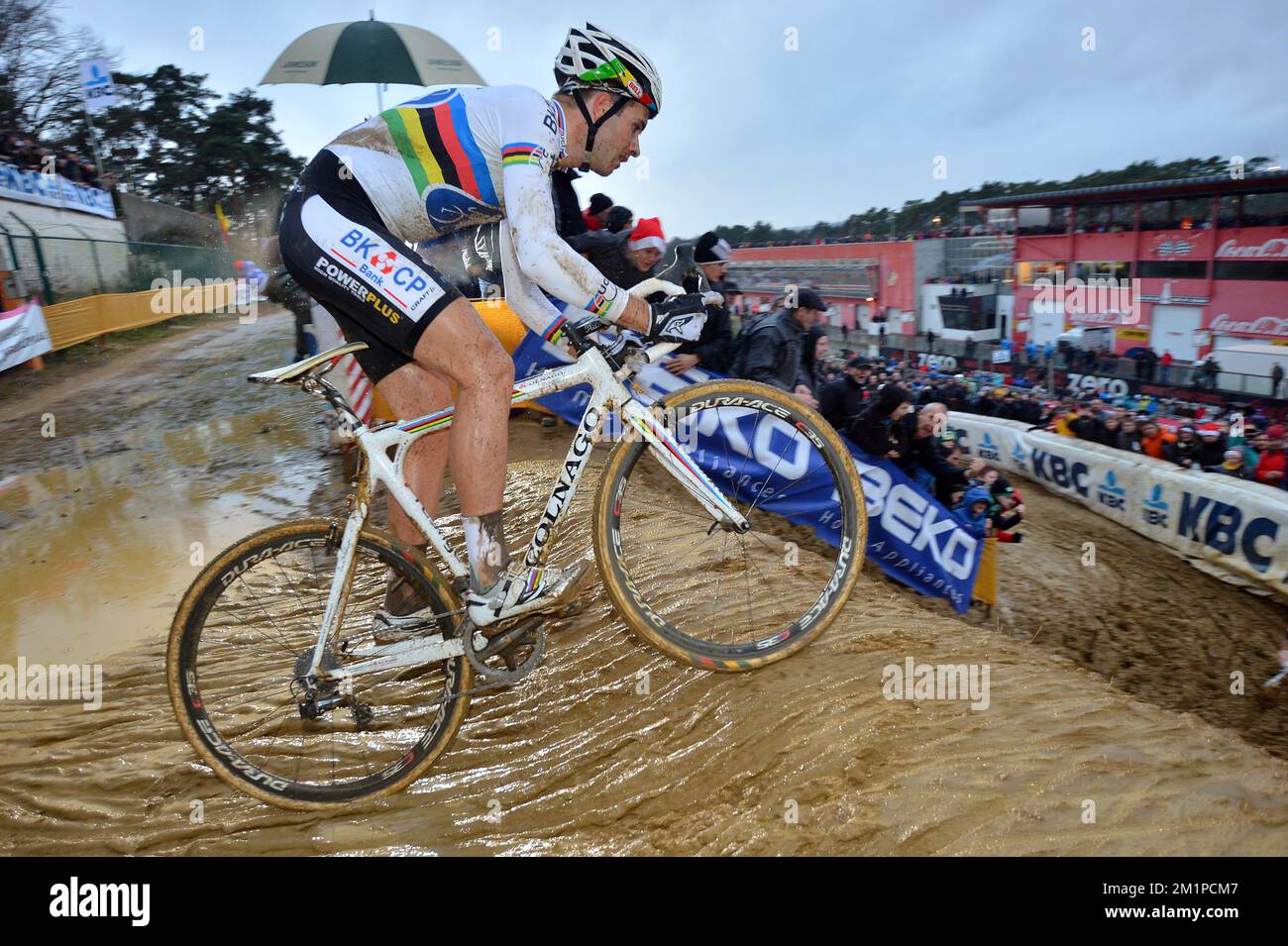 20121226 - HEUSDEN-ZOLDER, BELGIUM: Belgian Niels Albert in action ...