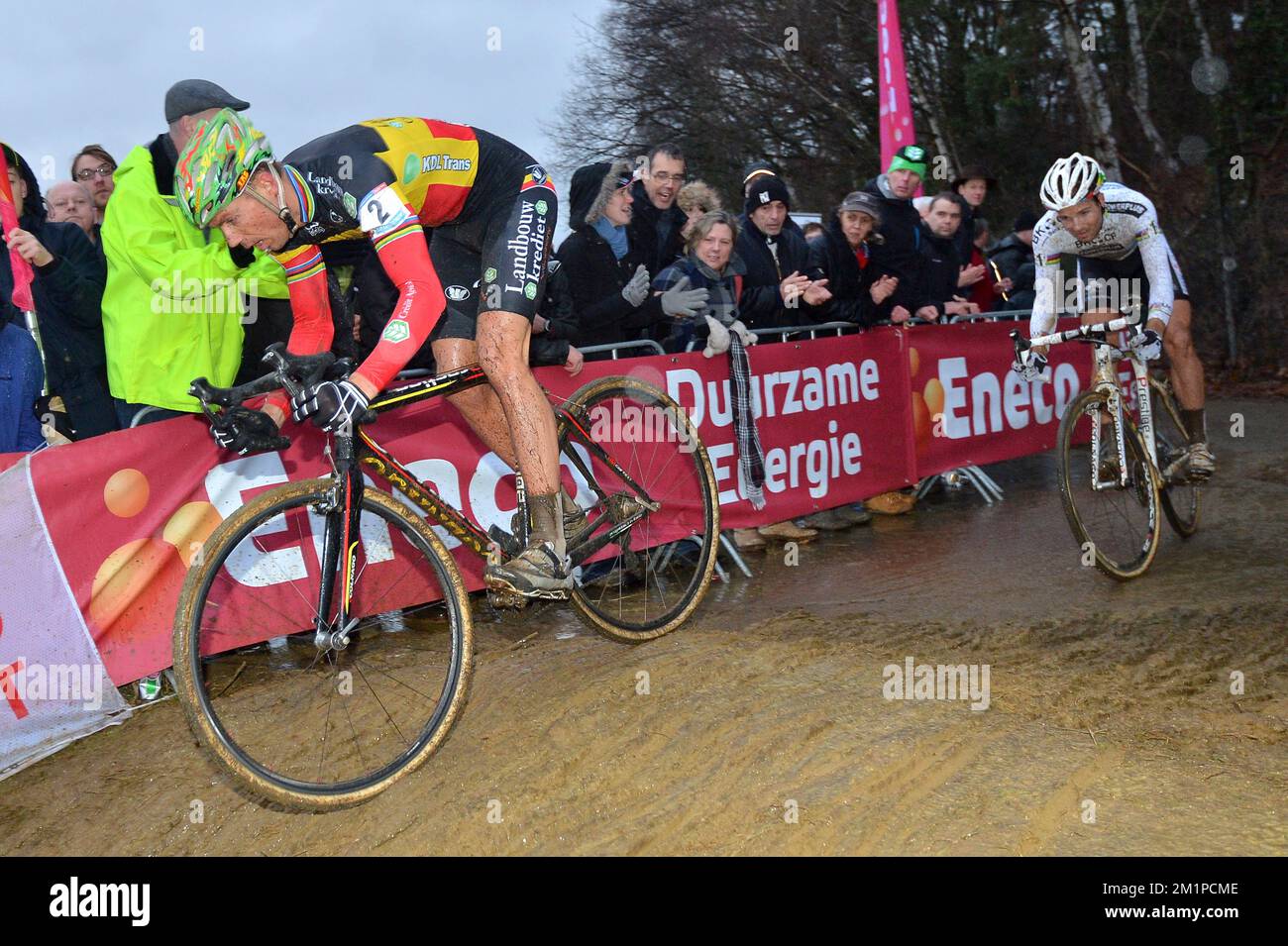 20121226 - HEUSDEN-ZOLDER, BELGIUM: Belgian Sven Nys and Belgian Niels ...