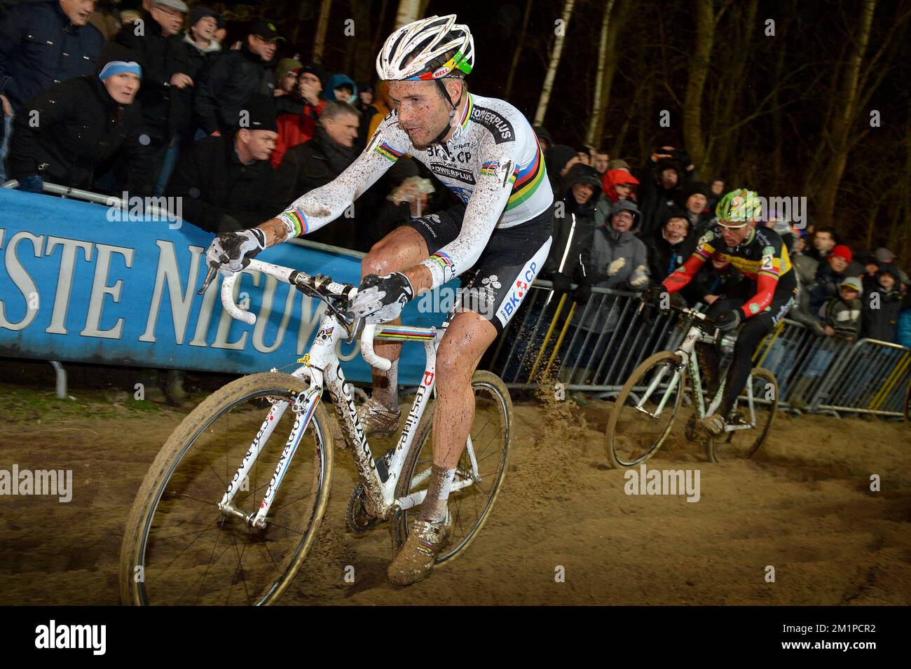 20121230 - DIEGEM, BELGIUM: Belgian Niels Albert and Belgian Sven Nys ...
