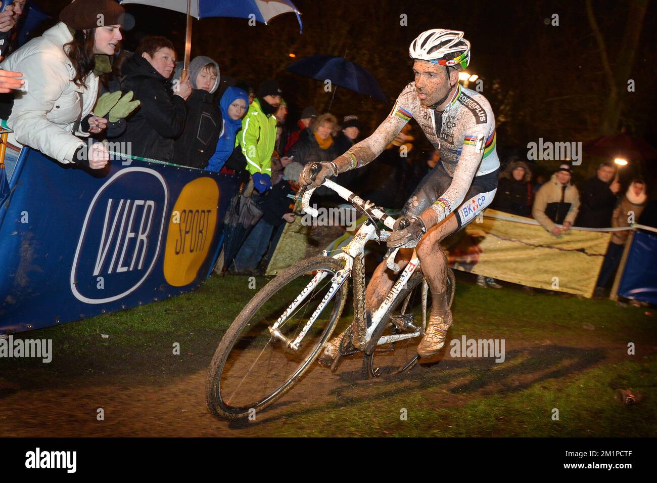 20121230 - DIEGEM, BELGIUM: Belgian Niels Albert in action during the ...