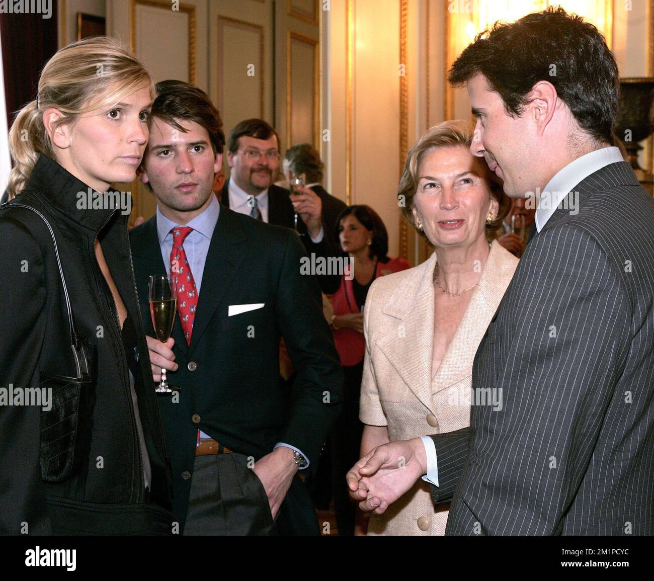 BRU115 - 20050613 - BRUSSELS, BELGIUM : Albert Frere's daughter ...
