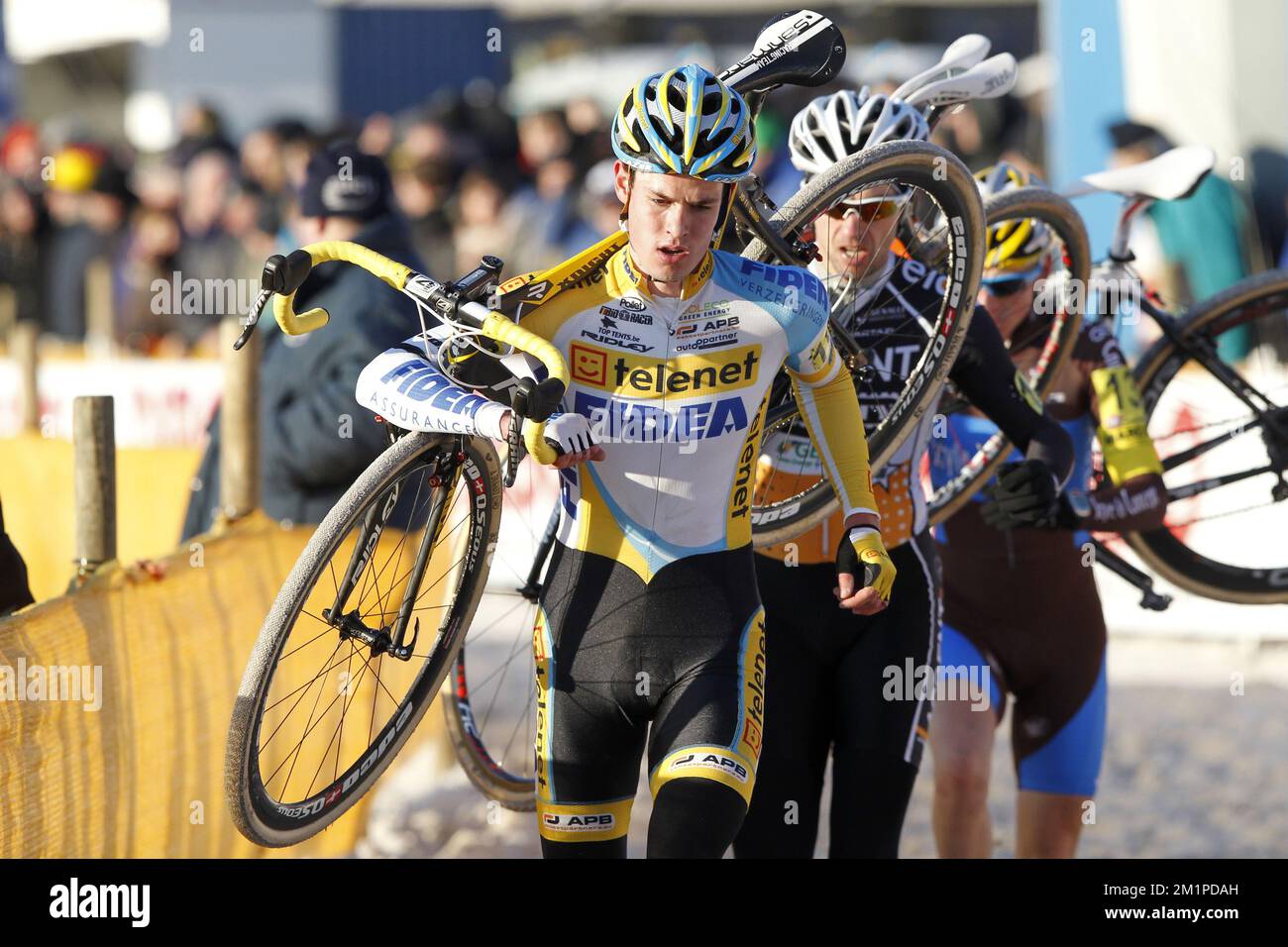 20130113 - MOL, BELGIUM: Belgian Joeri Adams pictured during the men's ...