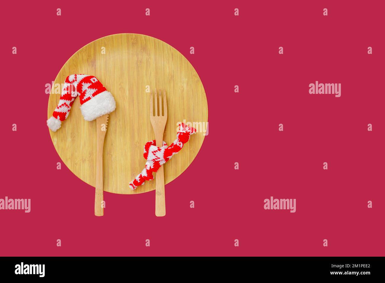 The creative concept of a festive menu mockup, diet, natural healthy ...