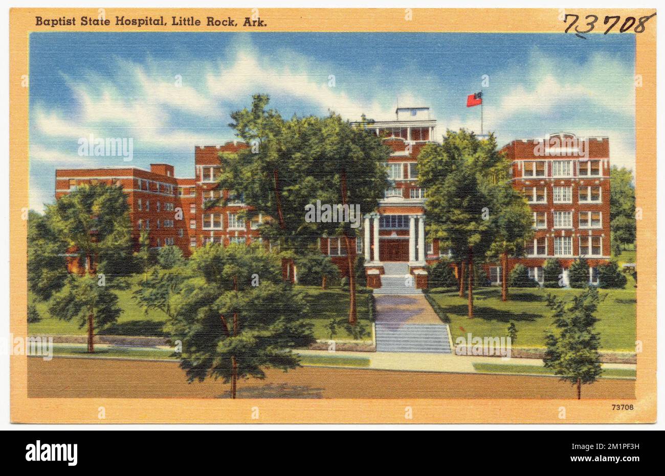 Baptist State Hospital, Little Rock, Ark. , Hospitals, Tichnor Brothers ...