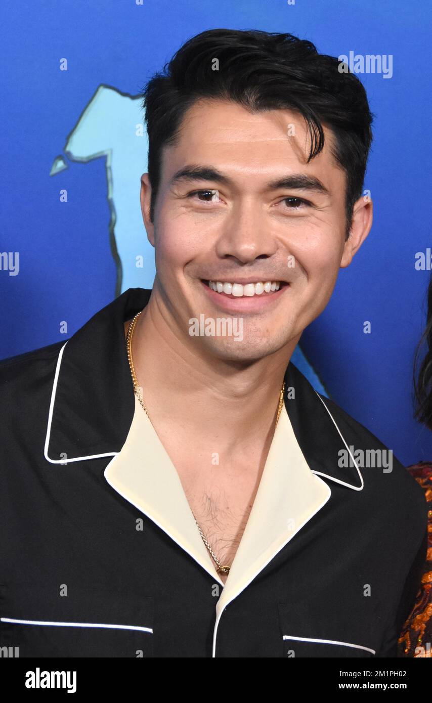 Hollywood, California, USA 12th December 2022 Actor Henry Golding ...