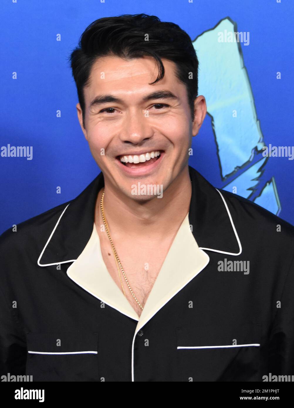 Hollywood, California, USA 12th December 2022 Actor Henry Golding ...