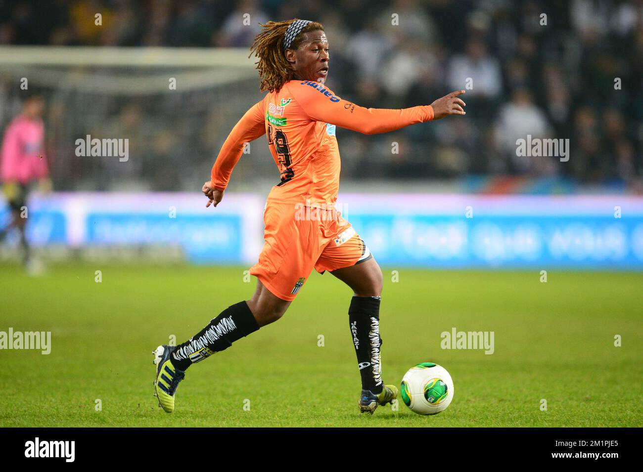 20130215 - ANDERLECHT, BELGIUM: Charleroi's Francis N'Ganga pictured ...