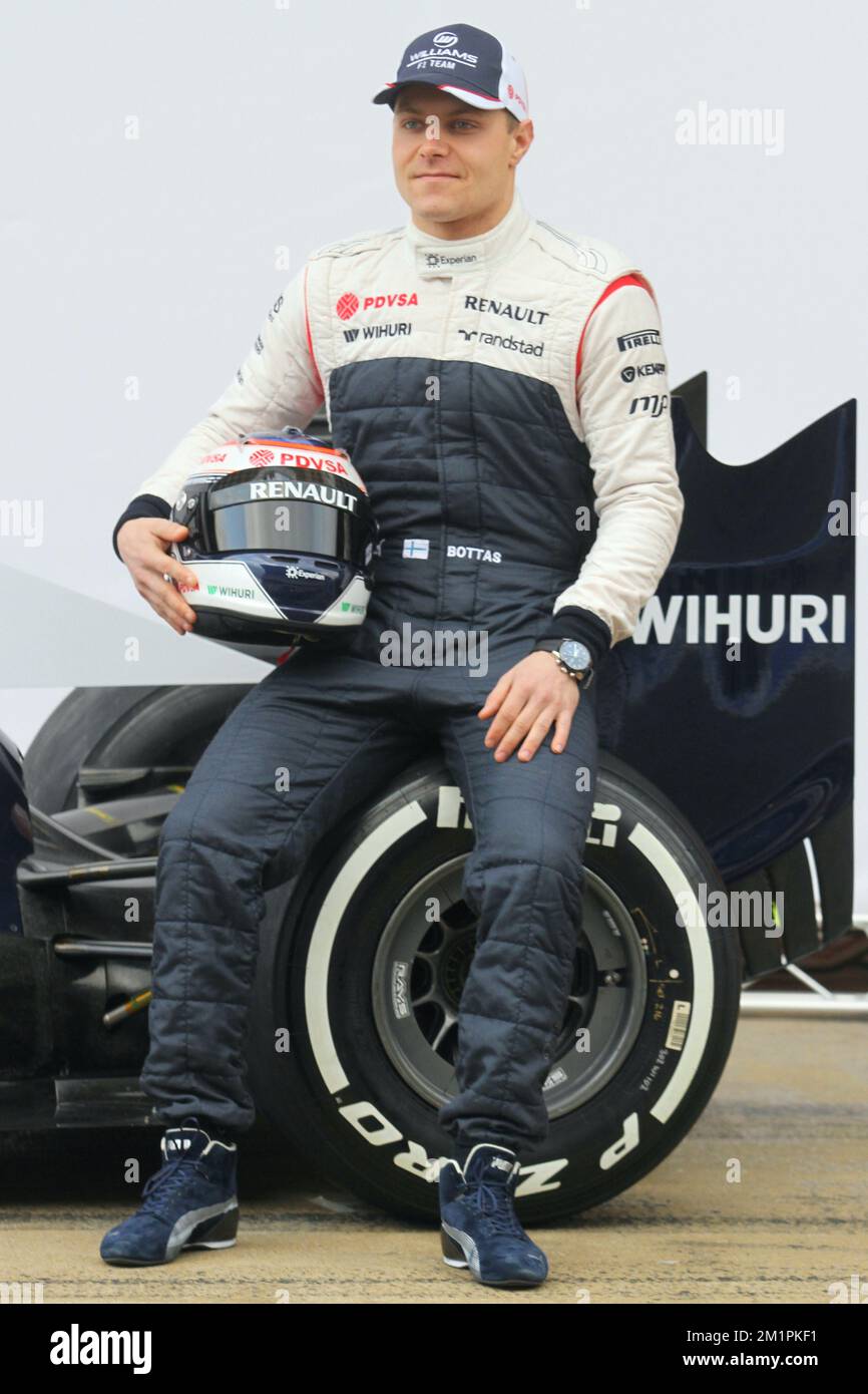 The Williams F1 team launches the Williams Renault FW35 in Montmelo ...