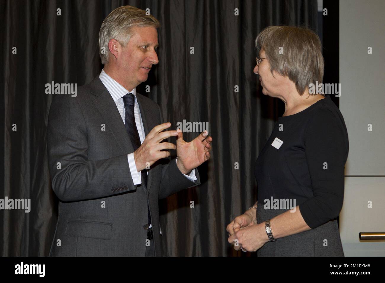 Crown Prince Philippe of Belgium and Alma De Walsche of Mo Magazine ...