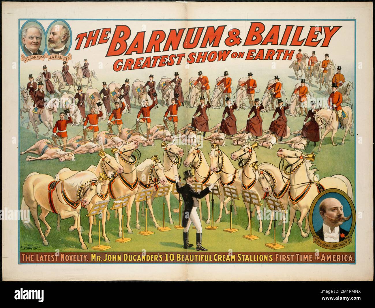 The Barnum & Bailey greatest show on earth : The latest novelty. Mr ...