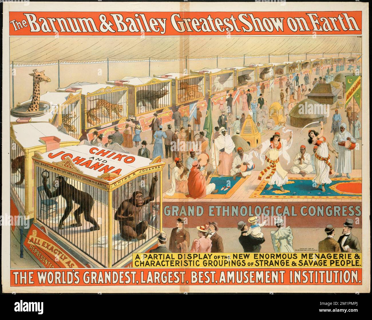 The Barnum & Bailey greatest show on earth : The world's grandest ...