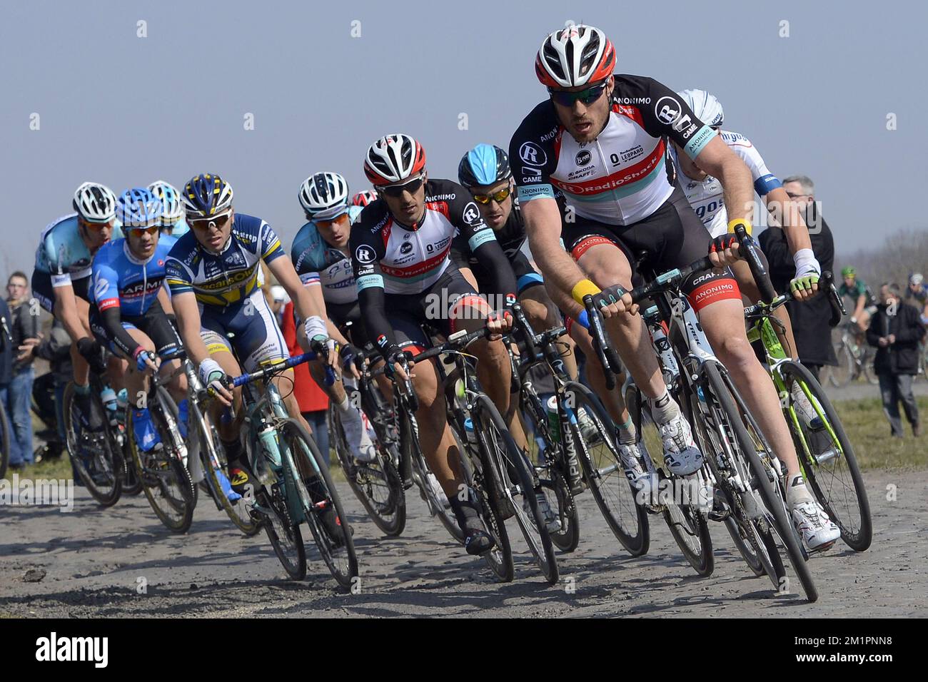 Switzerland's Fabian Cancellara of team RadioShack-Leopard and Swiss ...
