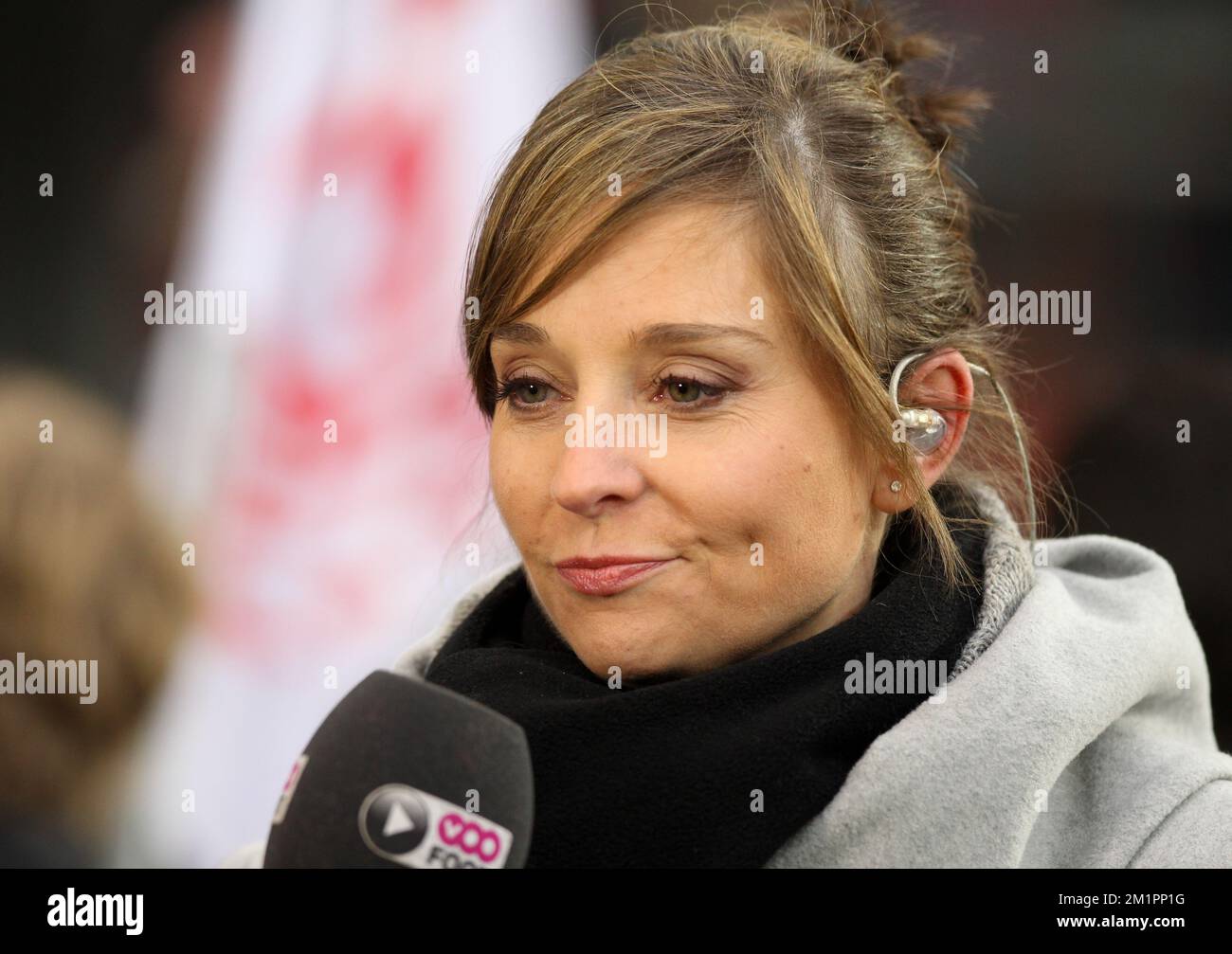 Christine Schreder pictured during the Jupiler Pro League match of Play ...