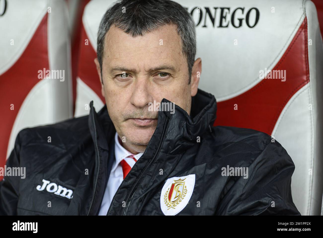 Standard's head coach Mircea Rednic pictured during the Jupiler Pro ...