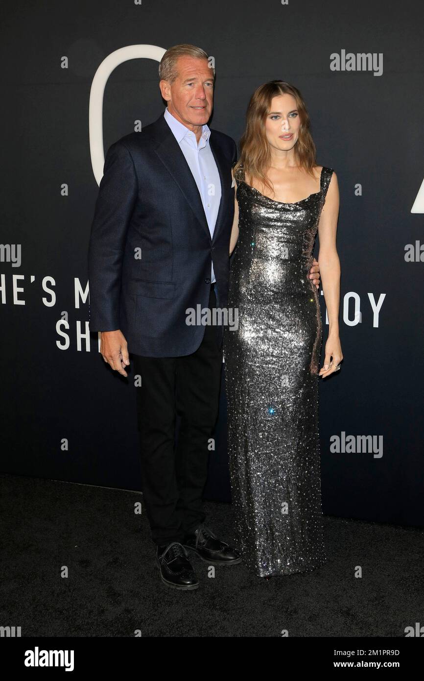 Brian Williams, Allison Williams at the M3GAN Premiere at TCL Chinese ...