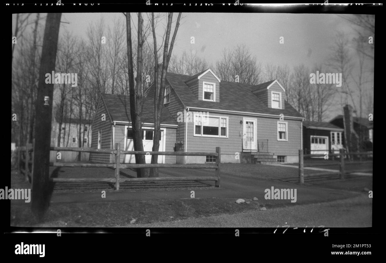Barrett Street #112 , Houses. Needham Building Collection Stock Photo ...