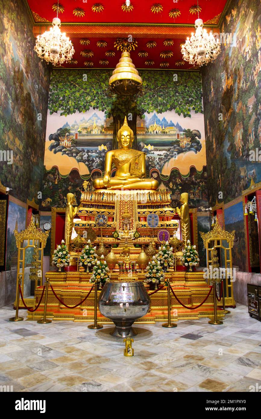 Luang Por Wat Rai Khing buddha god statue for thai people traveler ...