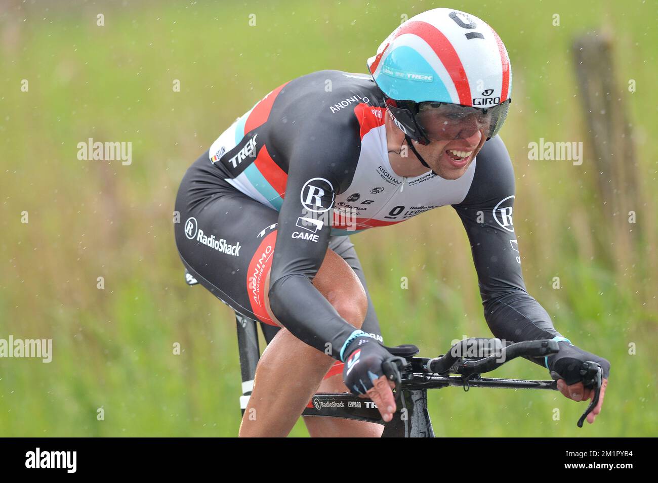 20130524 - BEVEREN, BELGIUM: Belgian Stijn Devolder of team RadioShack ...