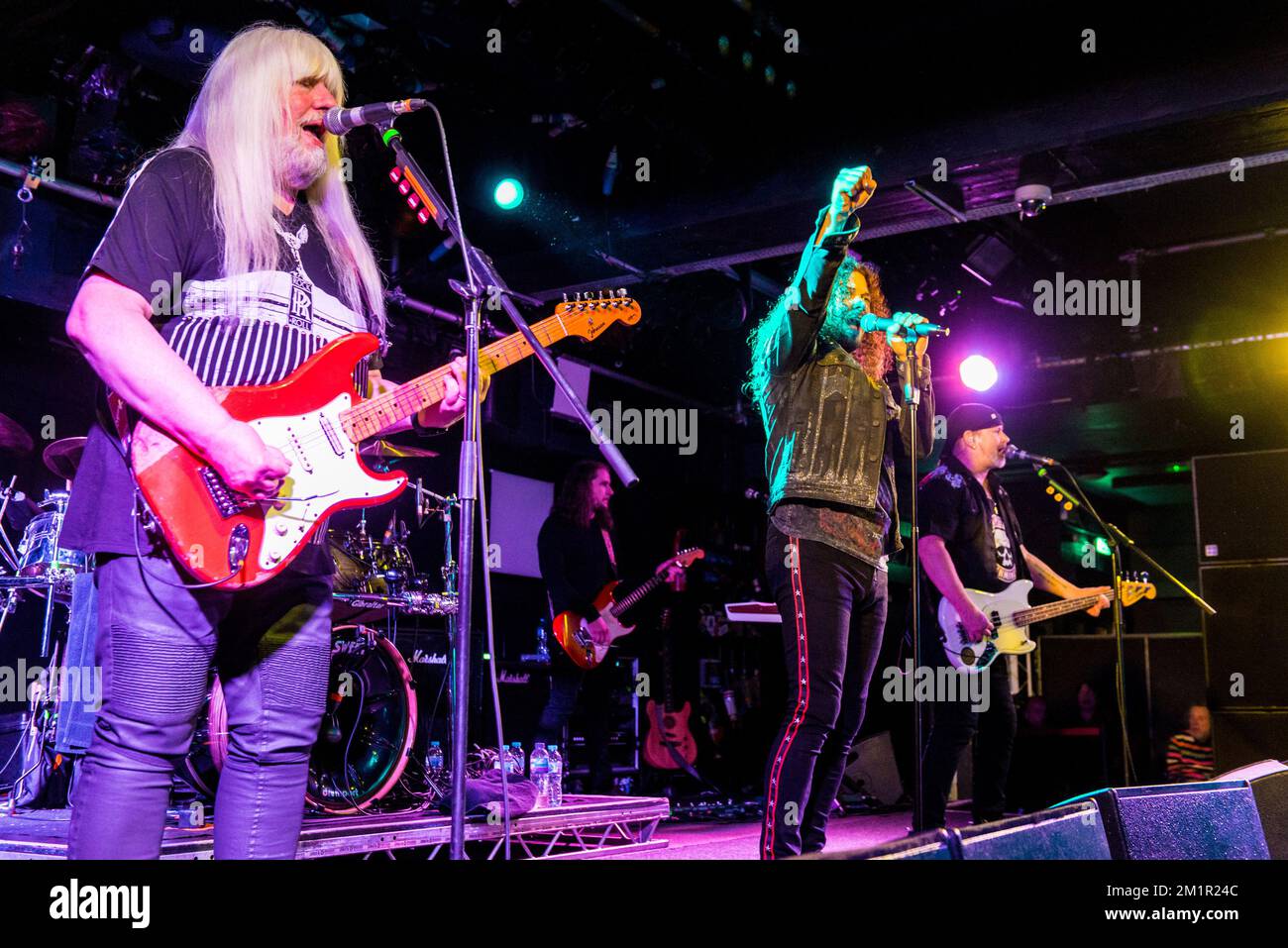 The Sweet on stage at The Waterfront Stock Photo - Alamy