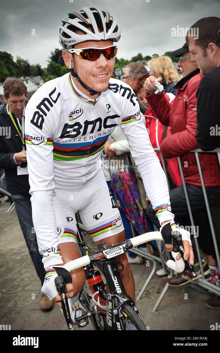 Belgian Philippe Gilbert of BMC Racing Team pictured at the start of ...