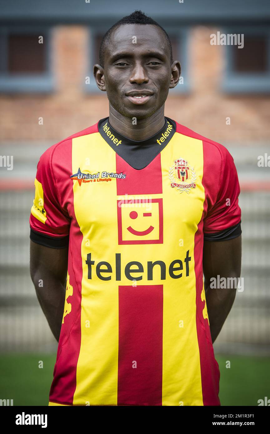 Mechelen's Boubacar Dialiba Diabang poses for a portrait during the ...
