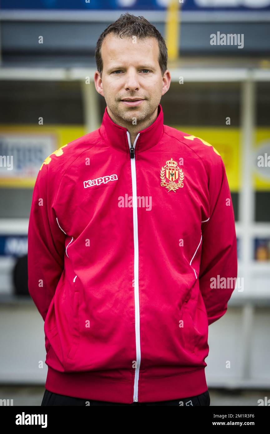 Robin Vanhoudt poses for a portrait during the season photo shoot at ...