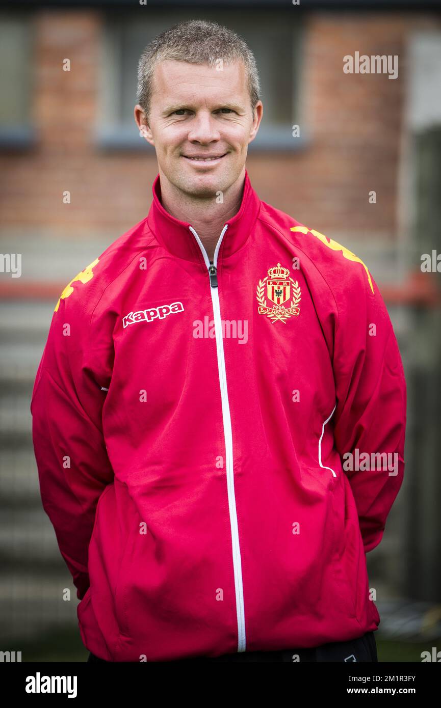 Sven Swinnen poses for a portrait during the season photo shoot at ...