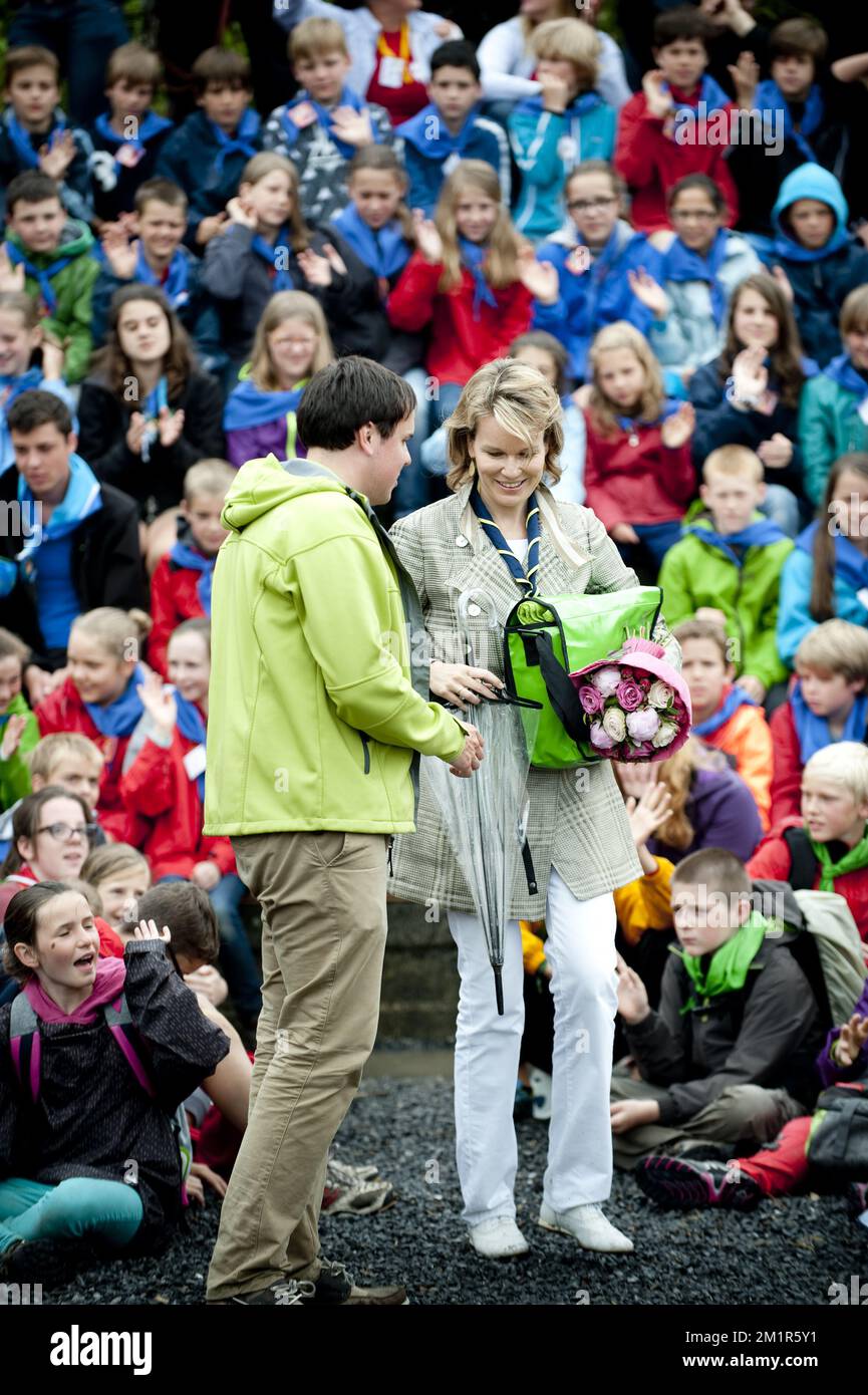 Princess mathilde of belgium hi-res stock photography and images - Alamy