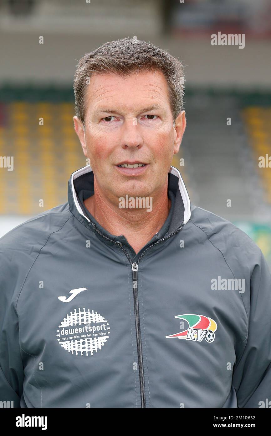 Oostende's Mark Lams pictured during the season photo shoot of Belgian ...