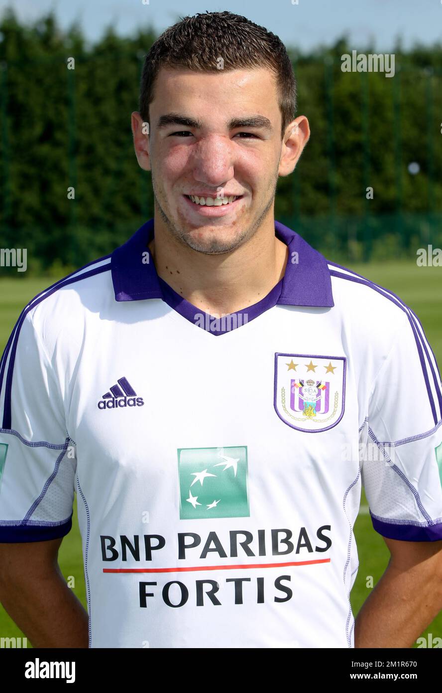 Anderlecht's Michael Heylen and pictured during the season photo shoot ...