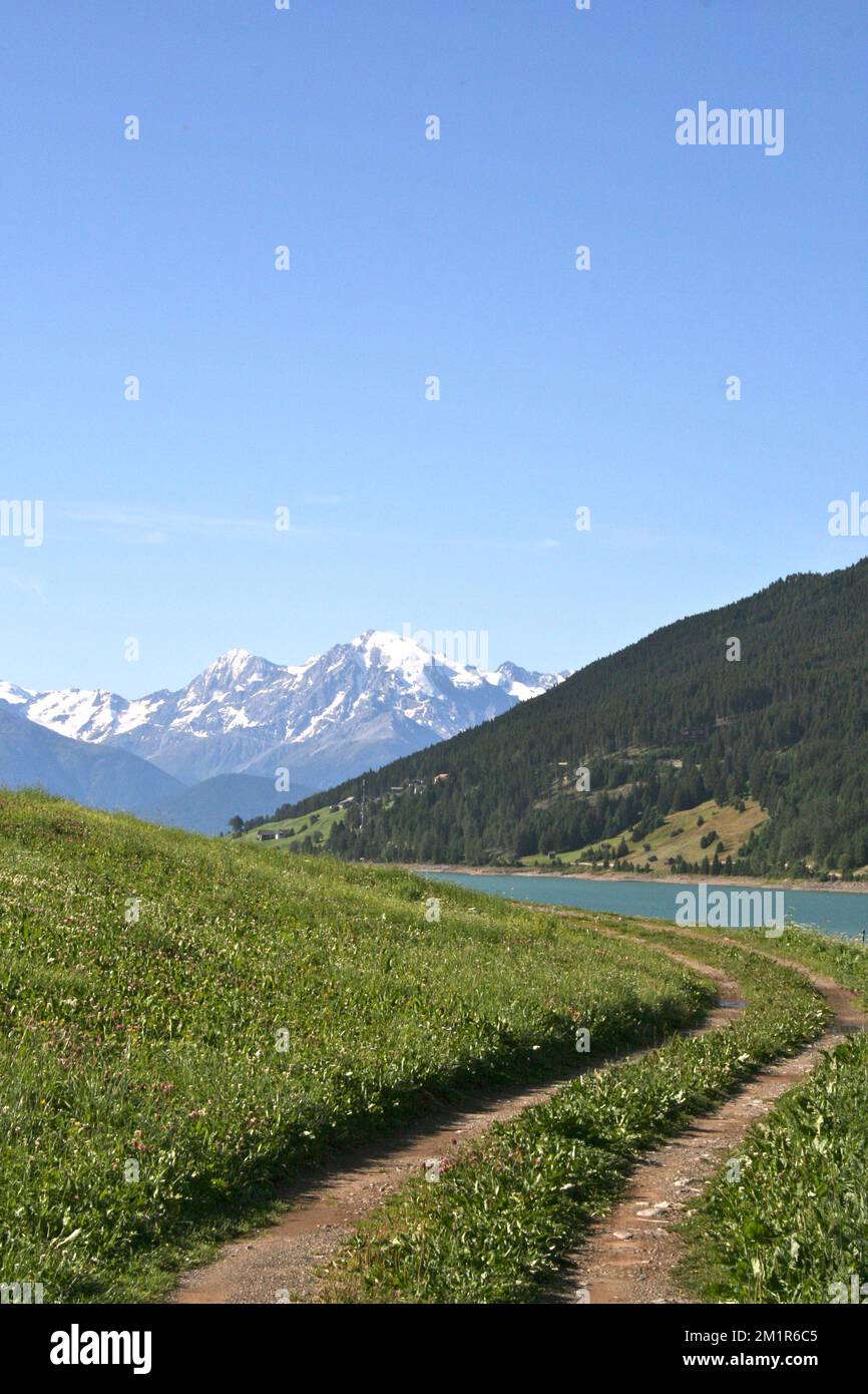 Landscape of the Italian Alps Stock Photo - Alamy