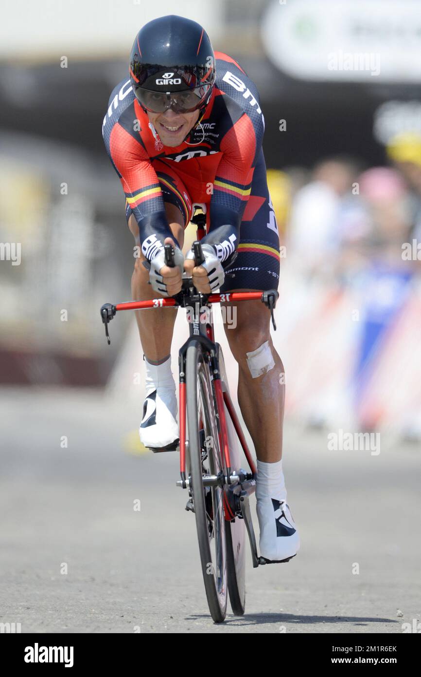 Belgian Philippe Gilbert of BMC Racing Team pictured during the ...