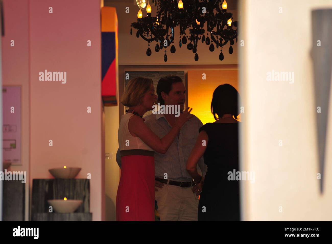 Belgian artist Delphine Boel pictured during the 'Happy Sadness ...