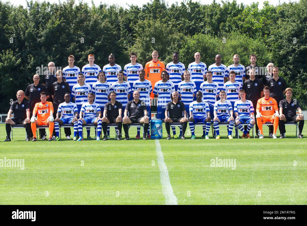 Illustration picture shows the season photo shoot of Belgian first ...