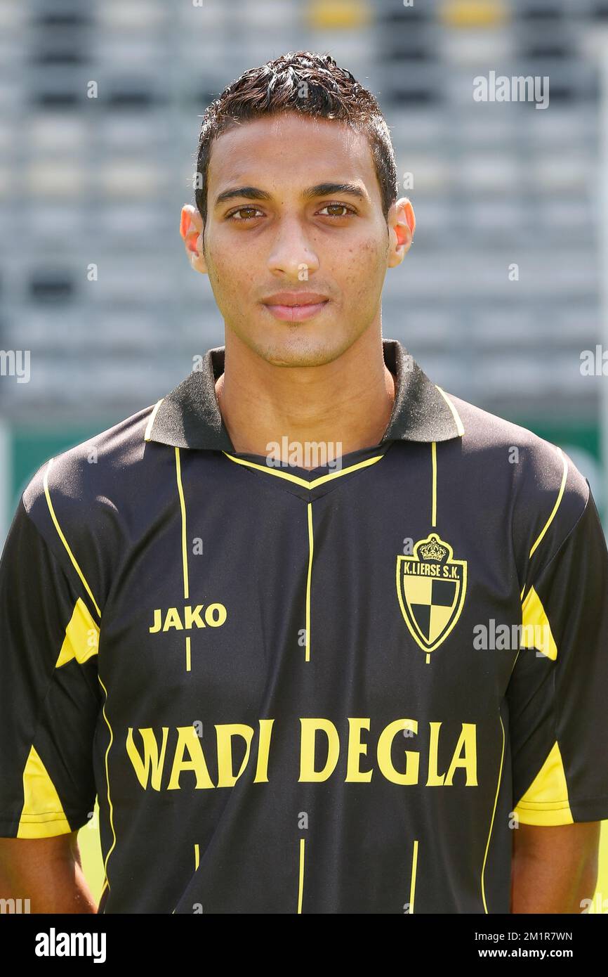 Lierse's Hussein Yasser pictured during the season photo shoot of ...
