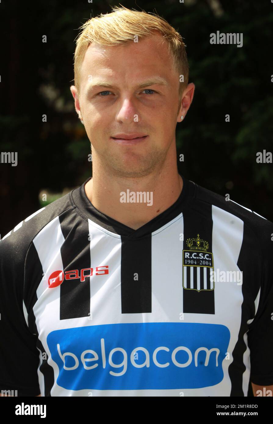 Charleroi's David Pollet pictured during the season photo shoot of ...