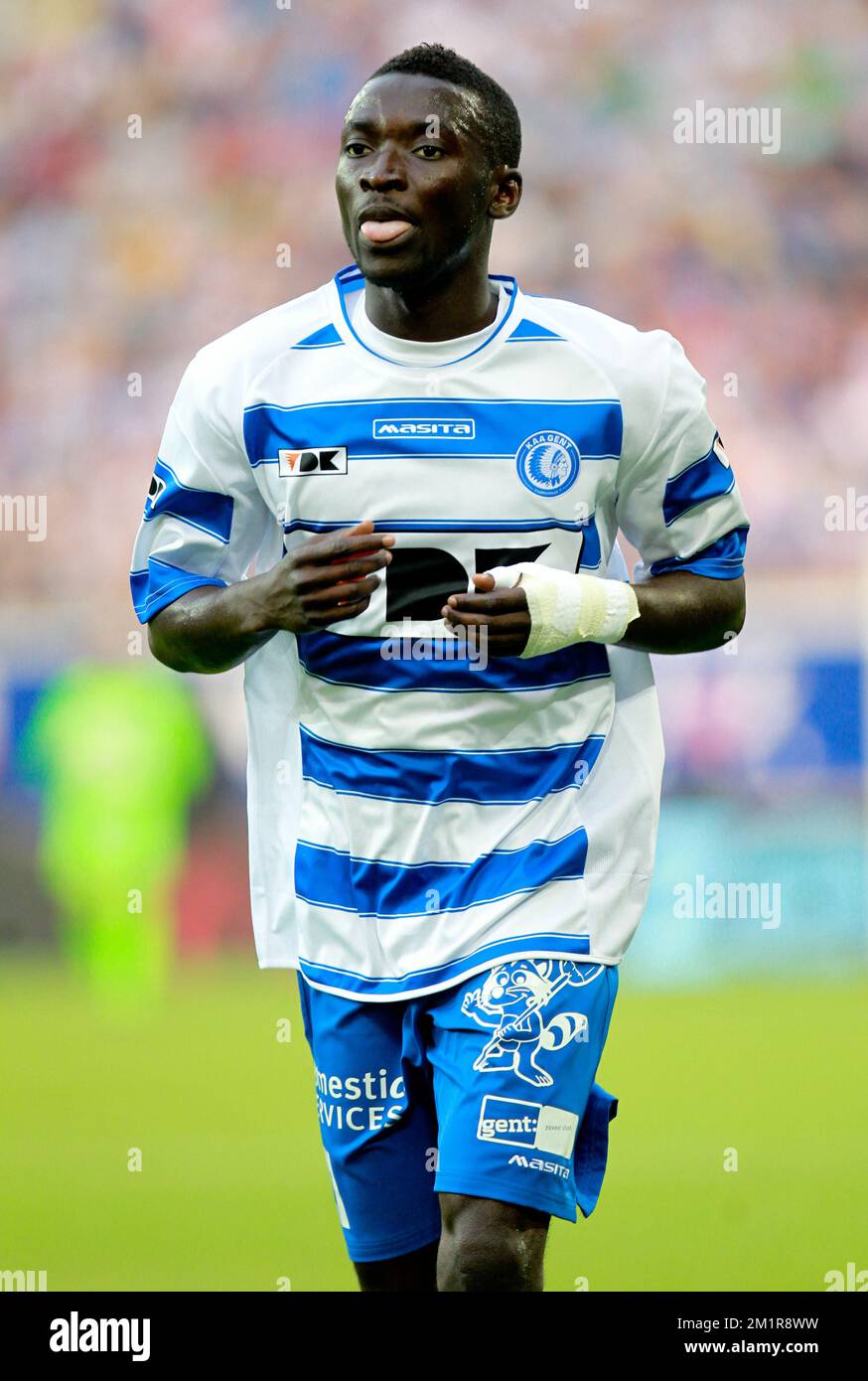 Gent's Kola Rodgers pictured during a friendly game between KAA Gent ...