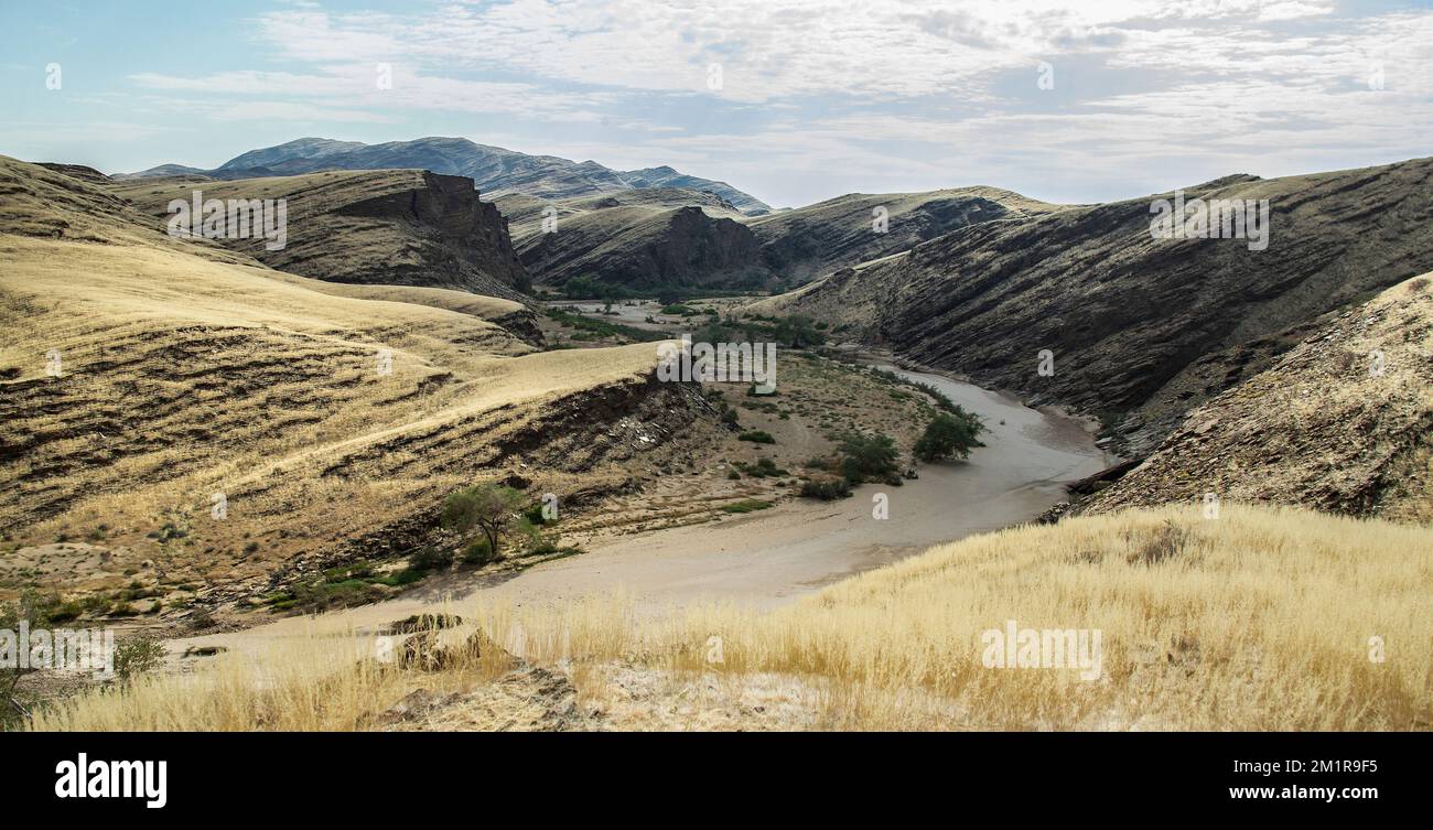 The Kuiseb Canyon in Namibia from the viewpoint Stock Photo - Alamy