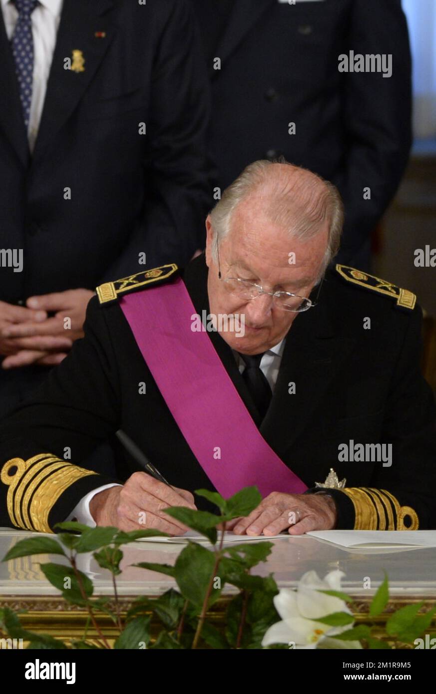 Crown Prince Philippe of Belgium, Head of the Royal Palace Protocol ...