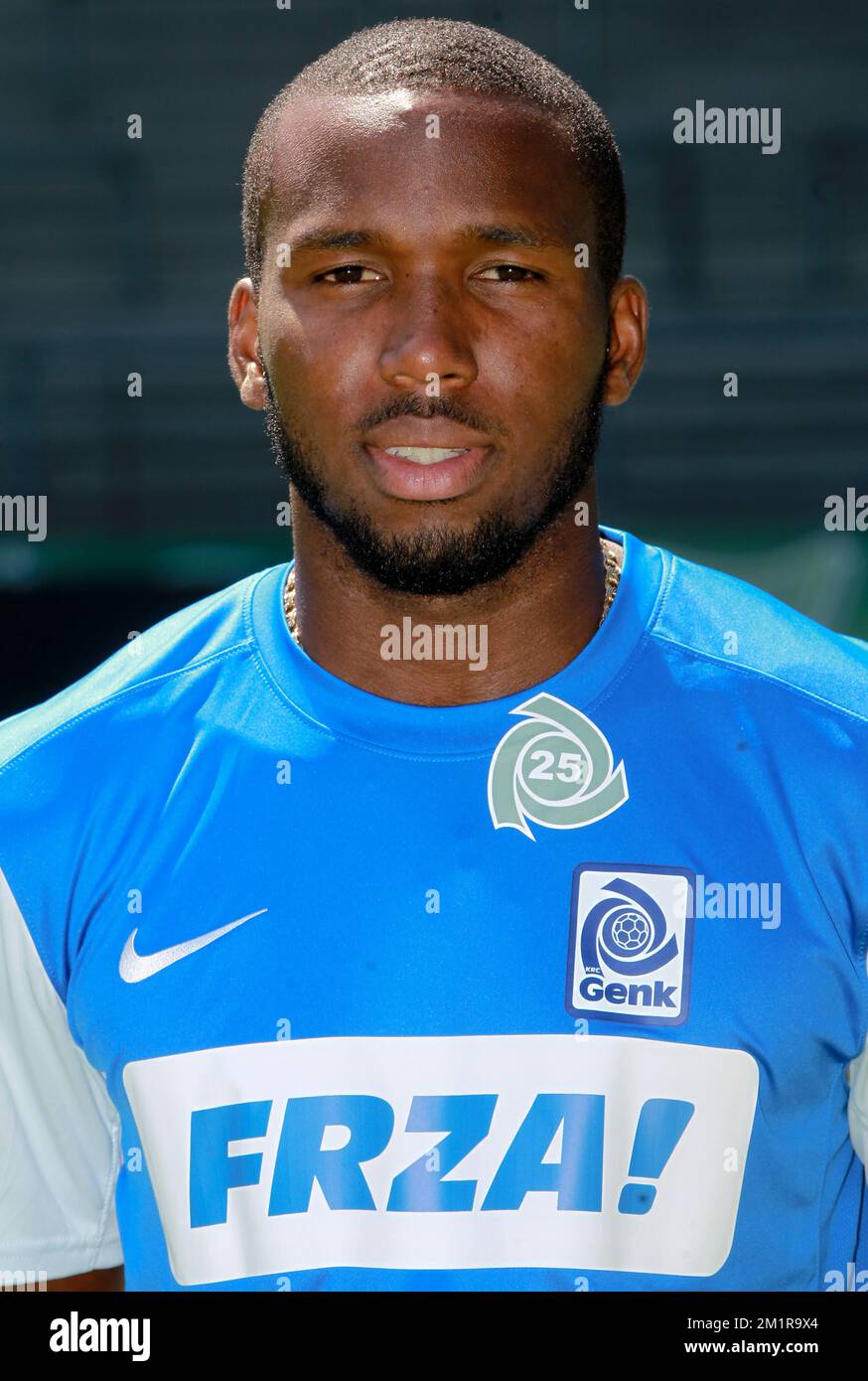 Genk's Khaleem Hyland poses for the photographer during the season ...