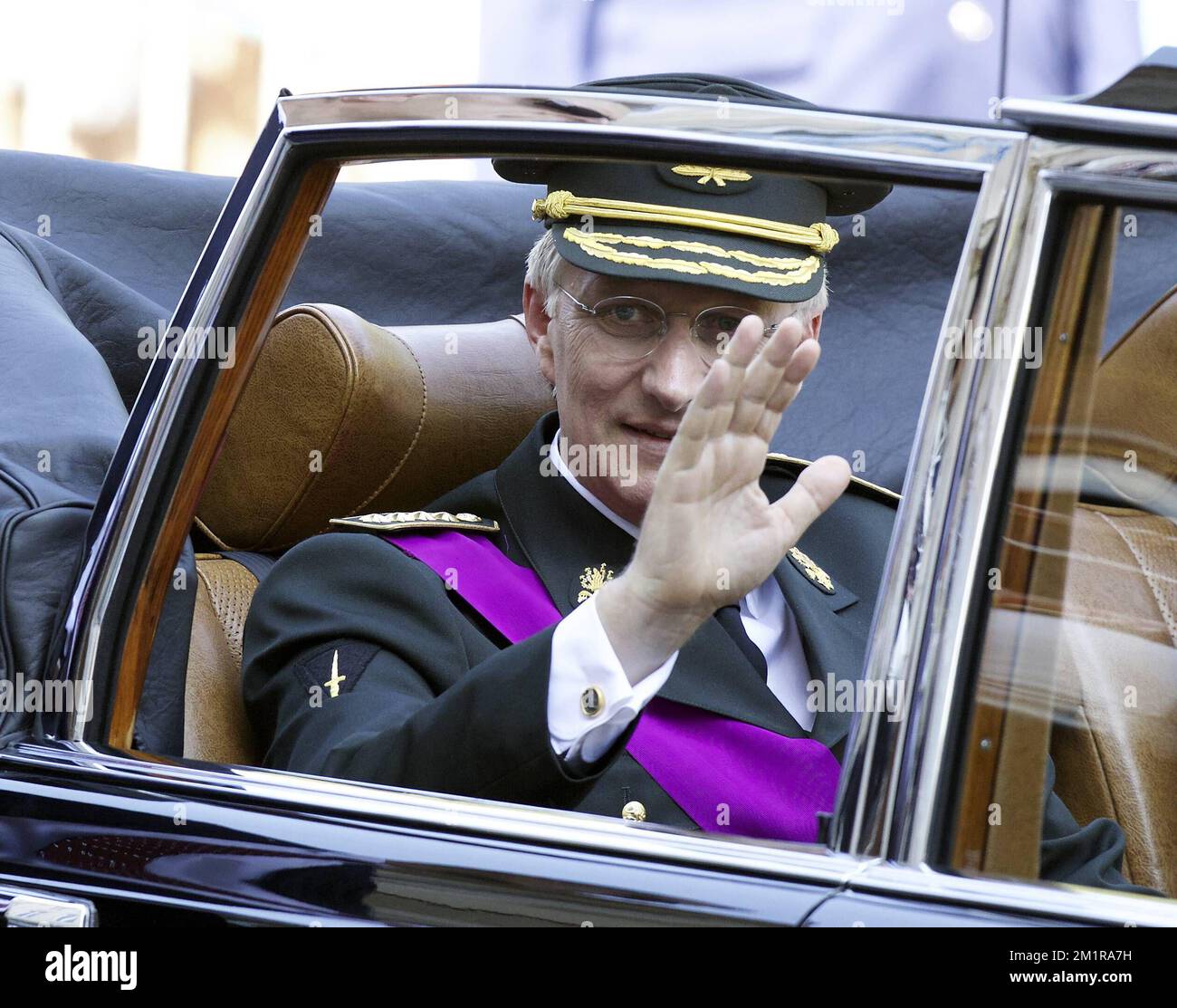King Philippe - Filip of Belgium pictured during the beginning of the ...