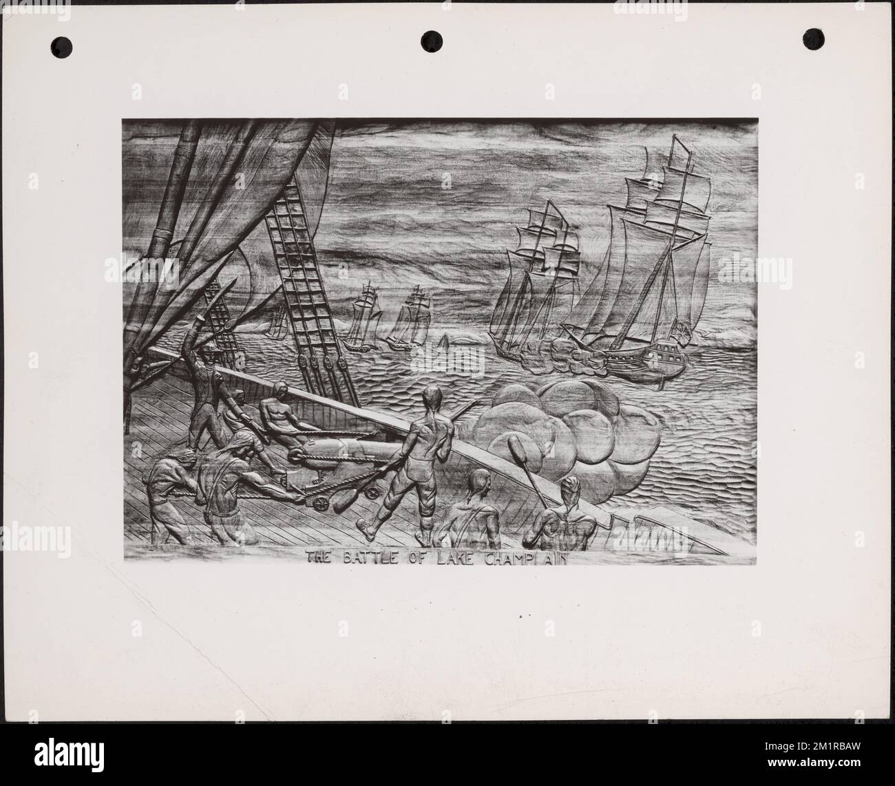 Champlain battle 1814 hi-res stock photography and images - Alamy