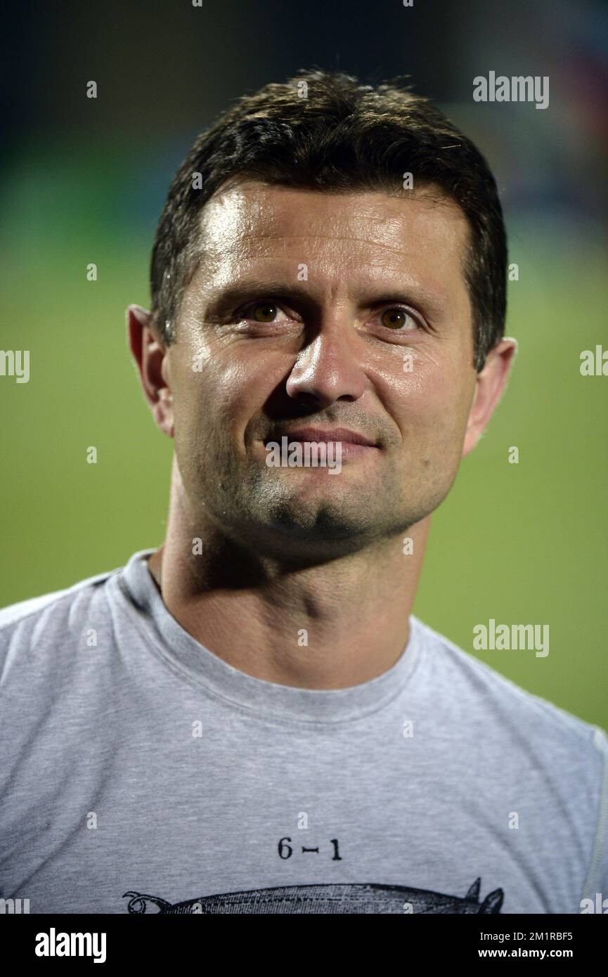 Tomasz Radzinski pictured before the soccer match between Belgian First ...