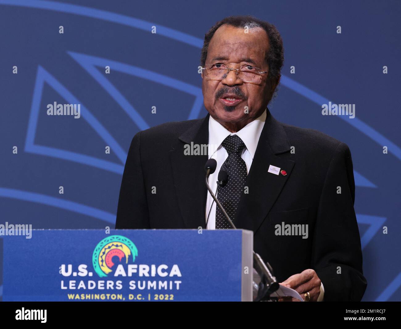 Washington, United States. 13th Dec, 2022. President of Cameroon Paul ...